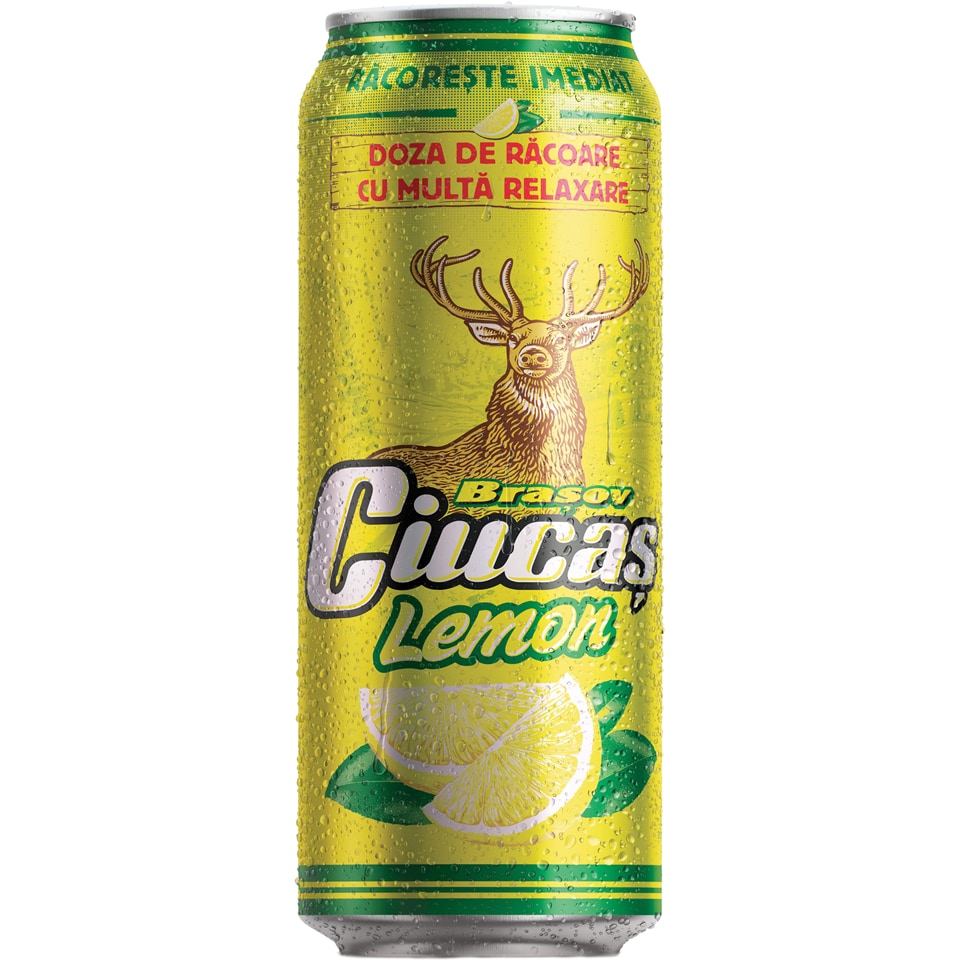 Ciucas | Bere blonda si limonada cu suc de lamaie 0.5l | Mega-image