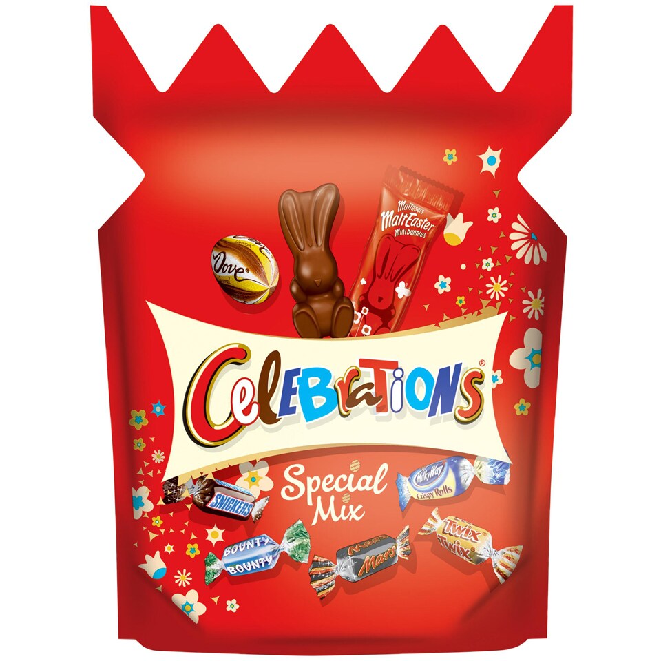 Celebrations | Selectie de ciocolata cu lapte 132g | Mega-image