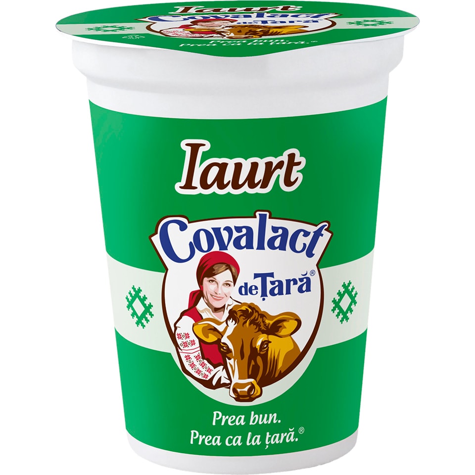 Covalact de Tara | Iaurt 2.8% grasime 375g | Mega-image