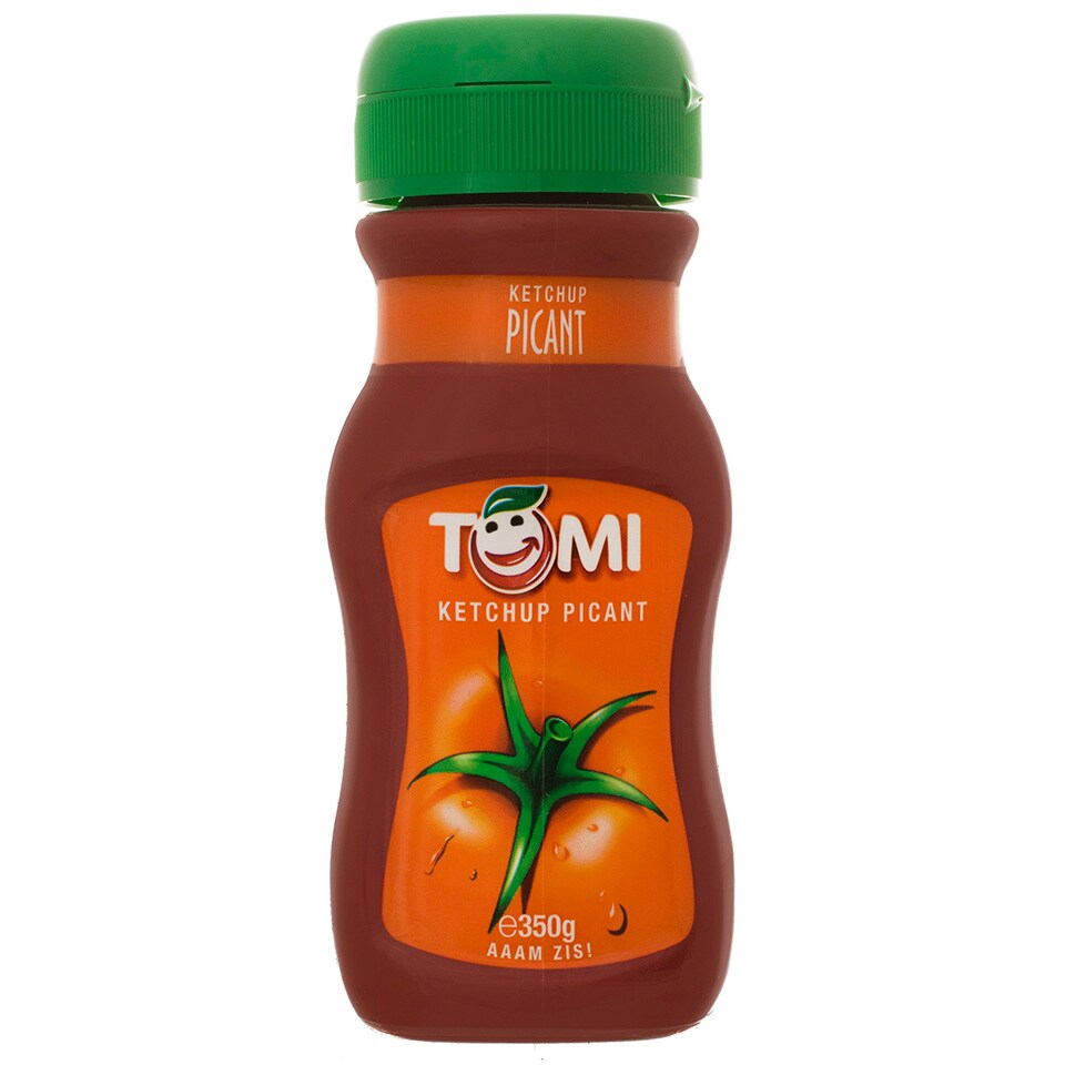 Tomi | Ketchup picant 350g | Mega-image