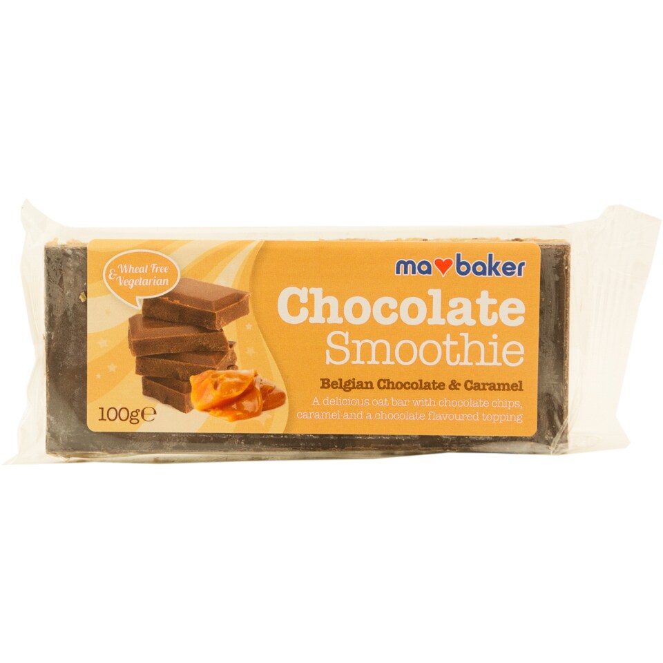 Ma Baker | Baton din ovaz cu ciocolata si caramel 100g | Mega-image