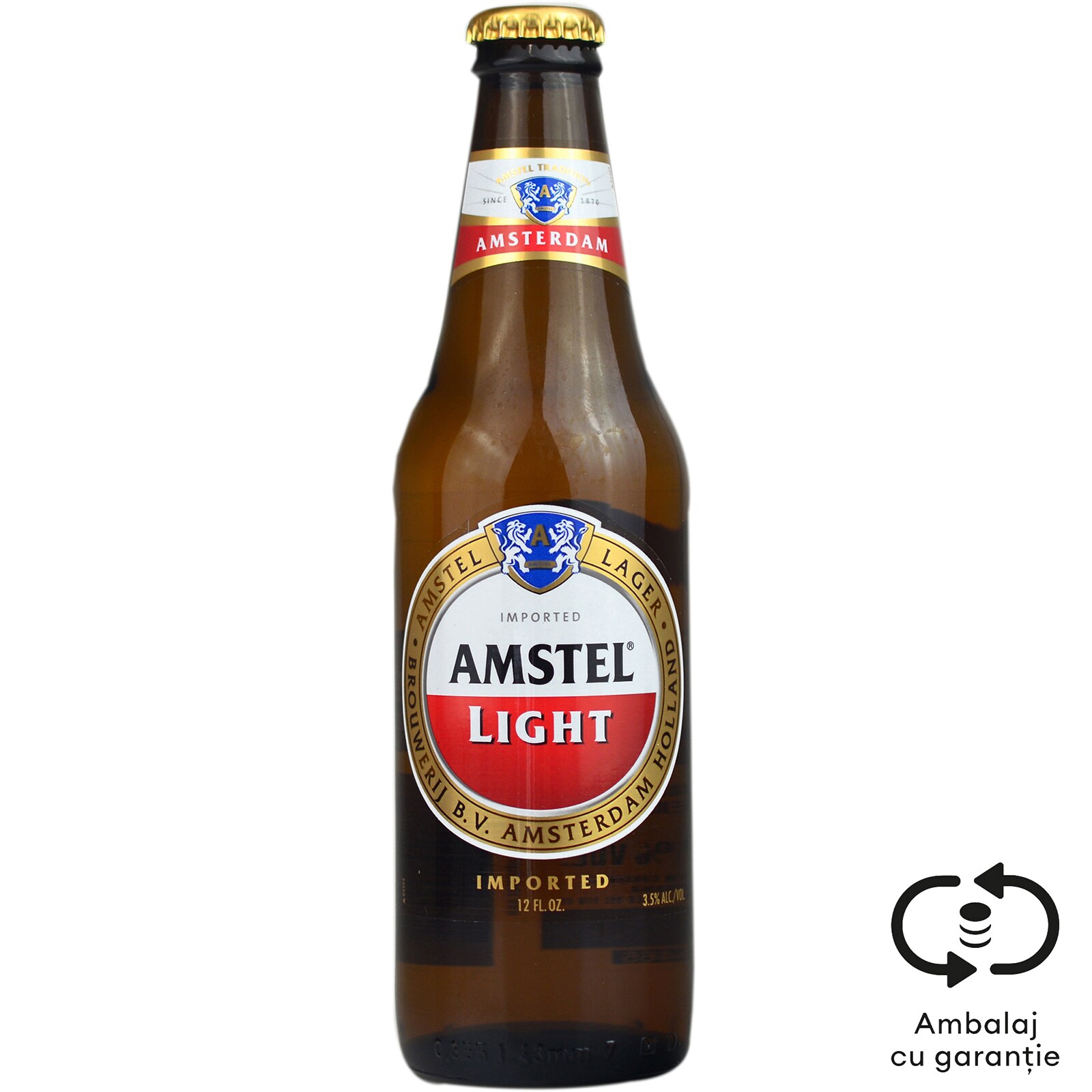 Amstel | Bere light 0.33L | Mega-image