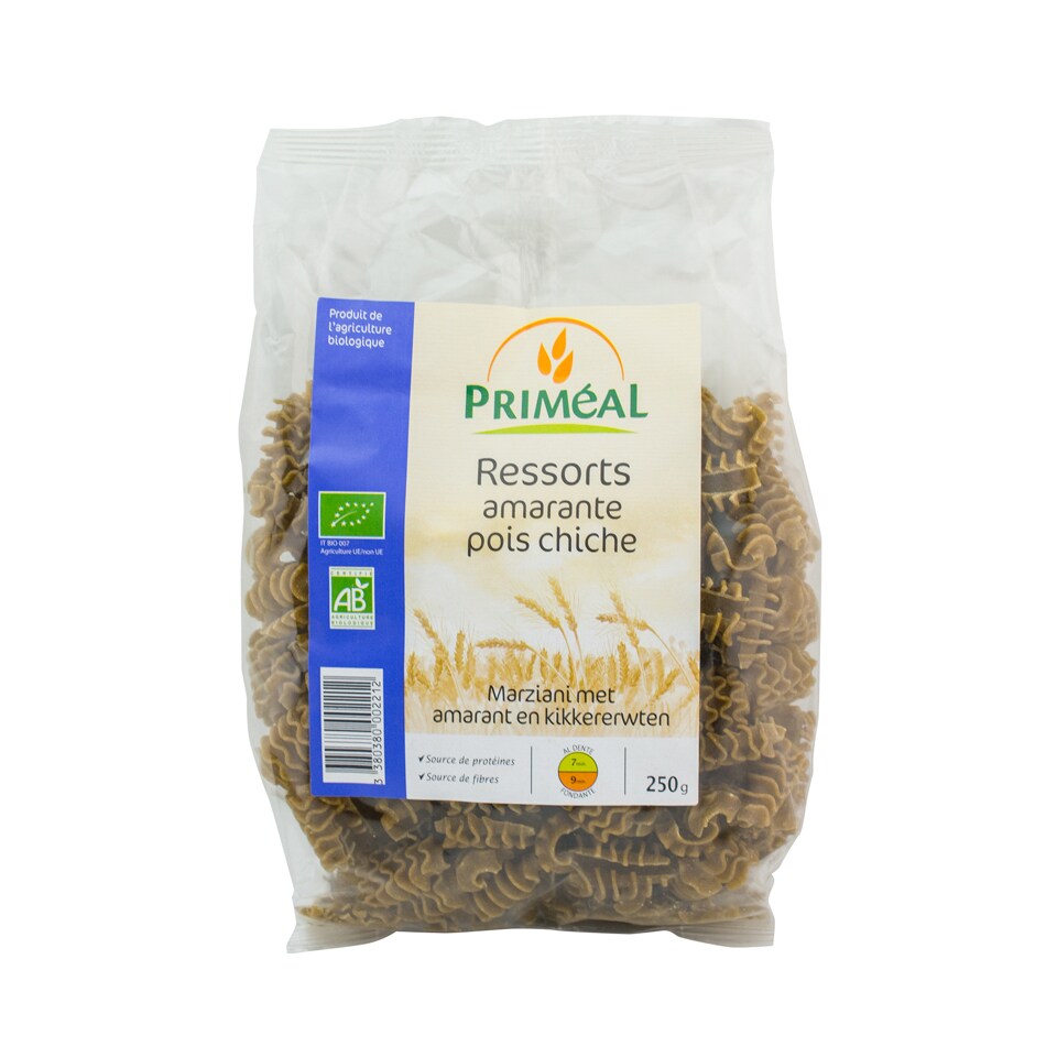 Primeal | Paste amarant si naut bio 250g | Mega-image