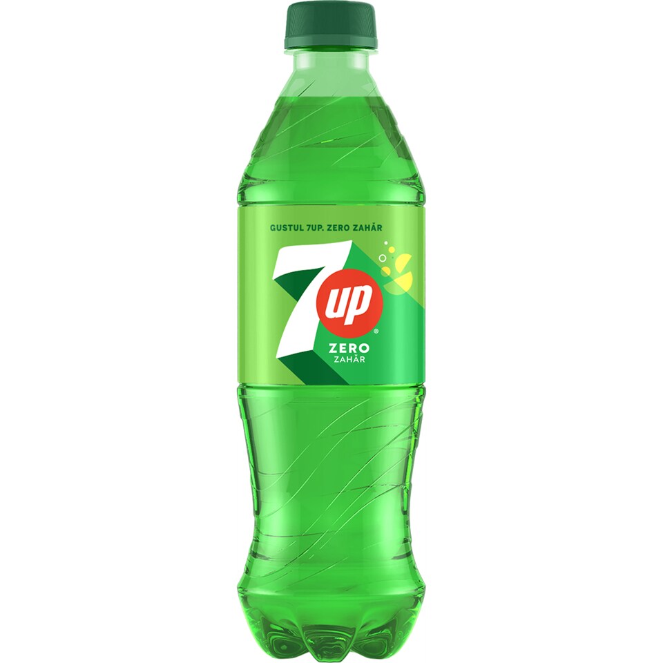7Up | Bautura racoritoare carbogazoasa cu aroma de lamai si lime, zero ...