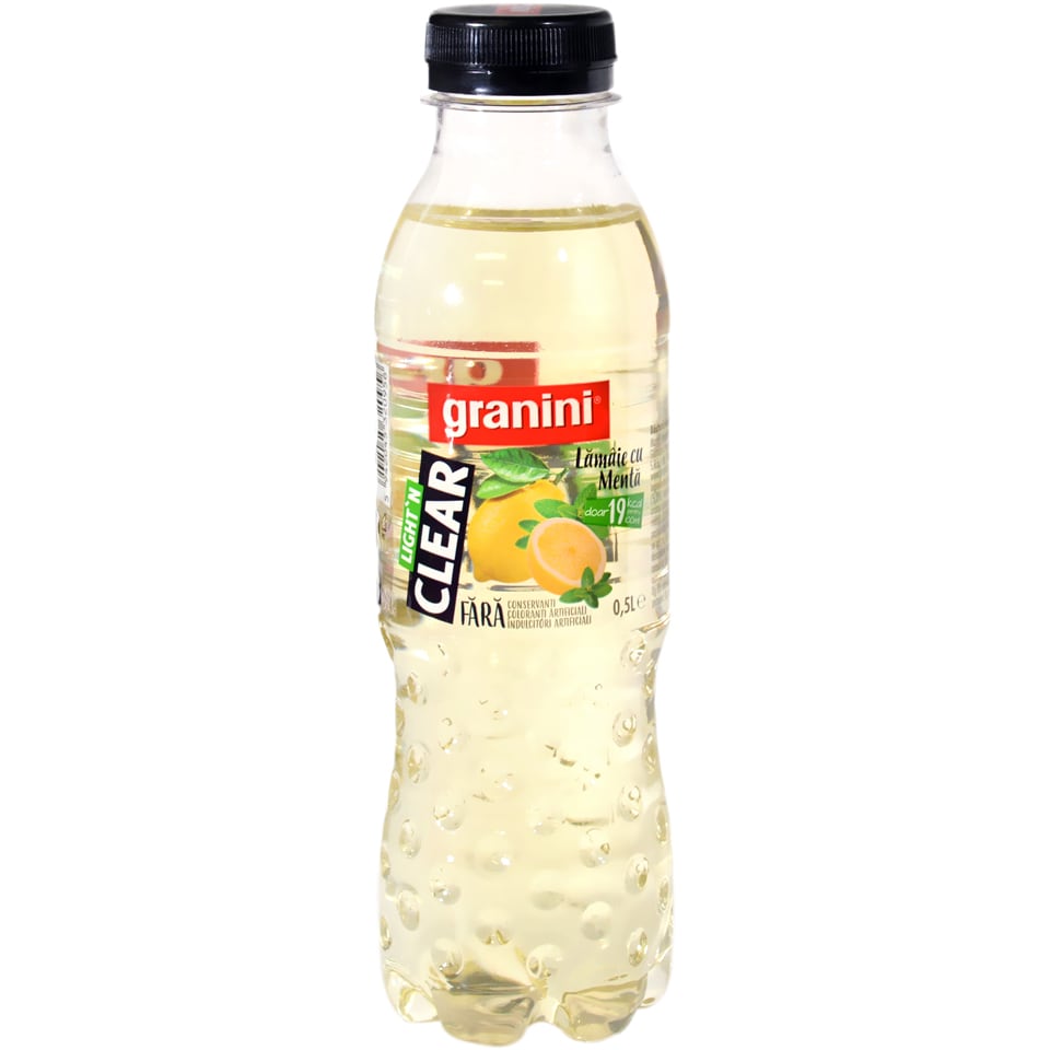Granini | Light'n Clear | Bautura racoritoare necarbogazoasa cu suc de ...