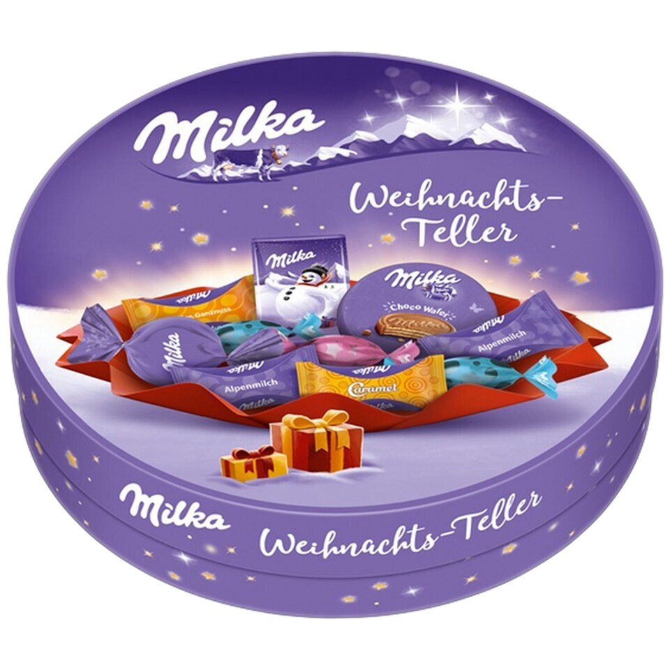 Milka | Cutie Mix de ciocolata Craciun 202g | Mega-image