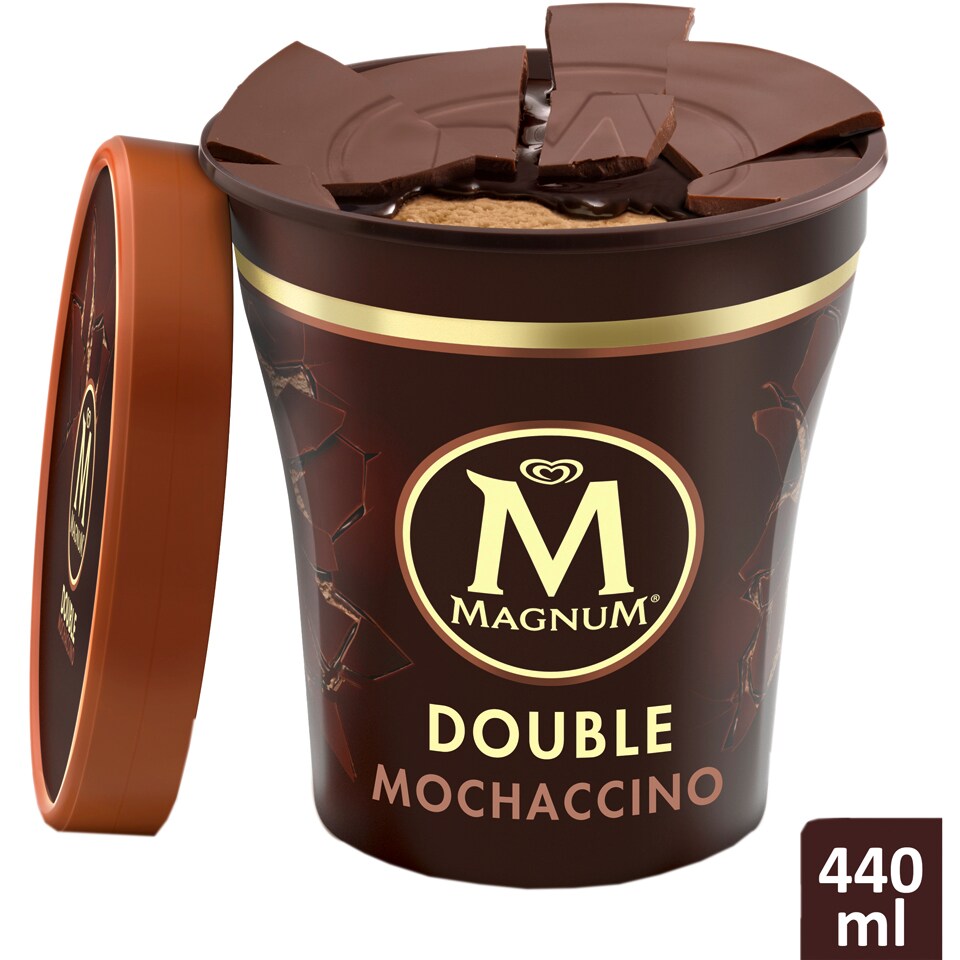 Magnum | Pint | Inghetata Double Mochaccino 440ml | Mega-image