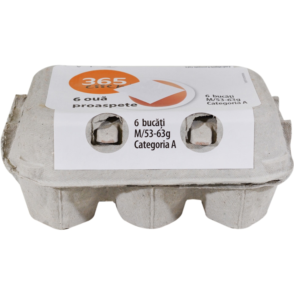 365 | Oua cod 3 marimea M 6 bucati | Mega-image