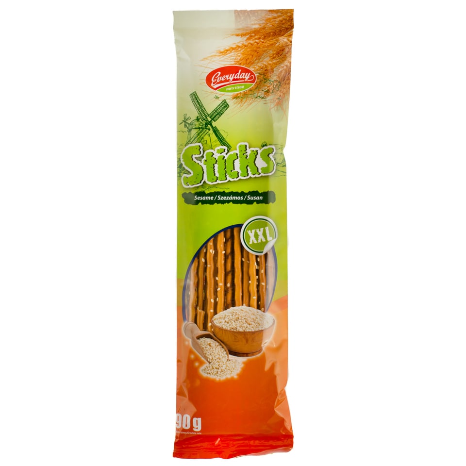 Everyday | Sticksuri lungi cu susan 90g | Mega-image