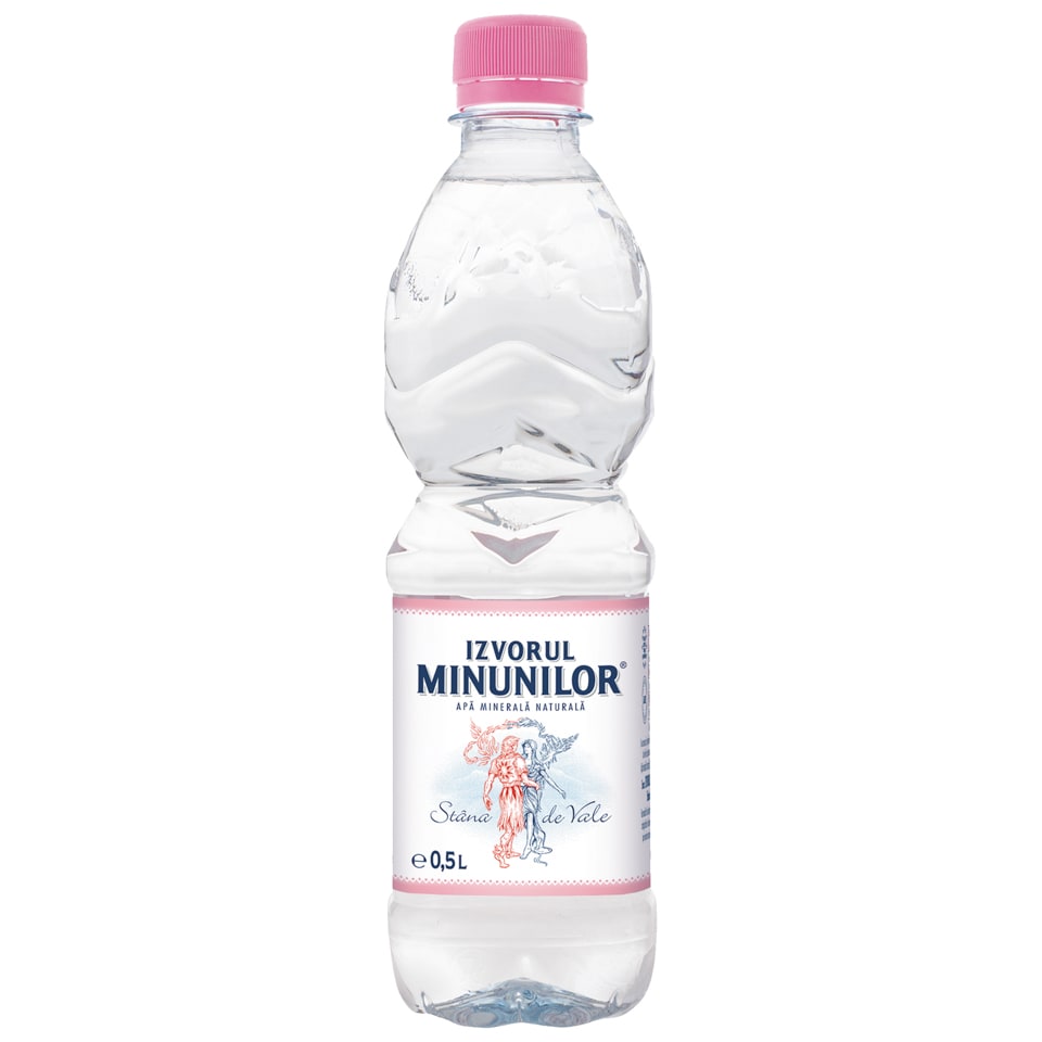 Izvorul Minunilor | Apa minerala naturala plata 0.5L | Mega-image