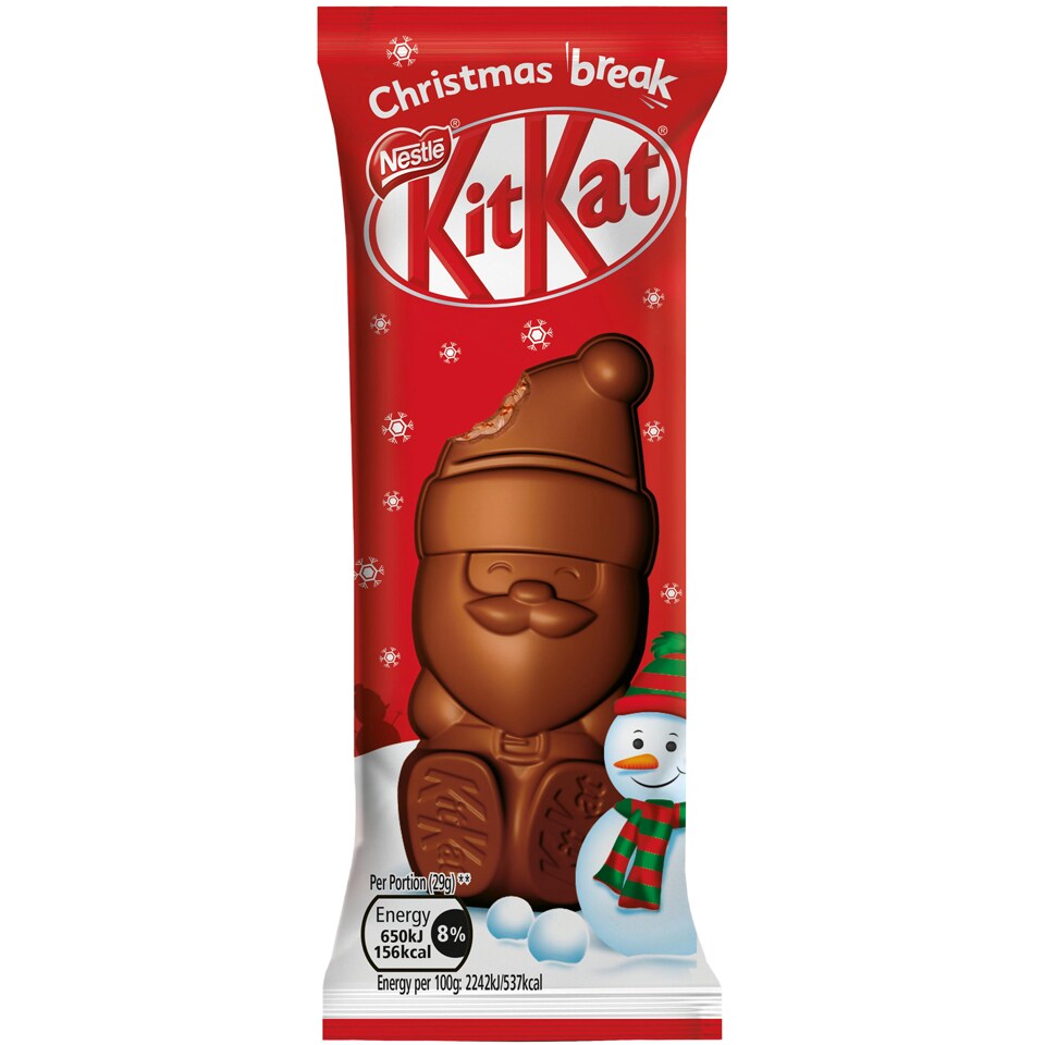 KitKat | Figurina de ciocolata mos craciun 29g | Mega-image