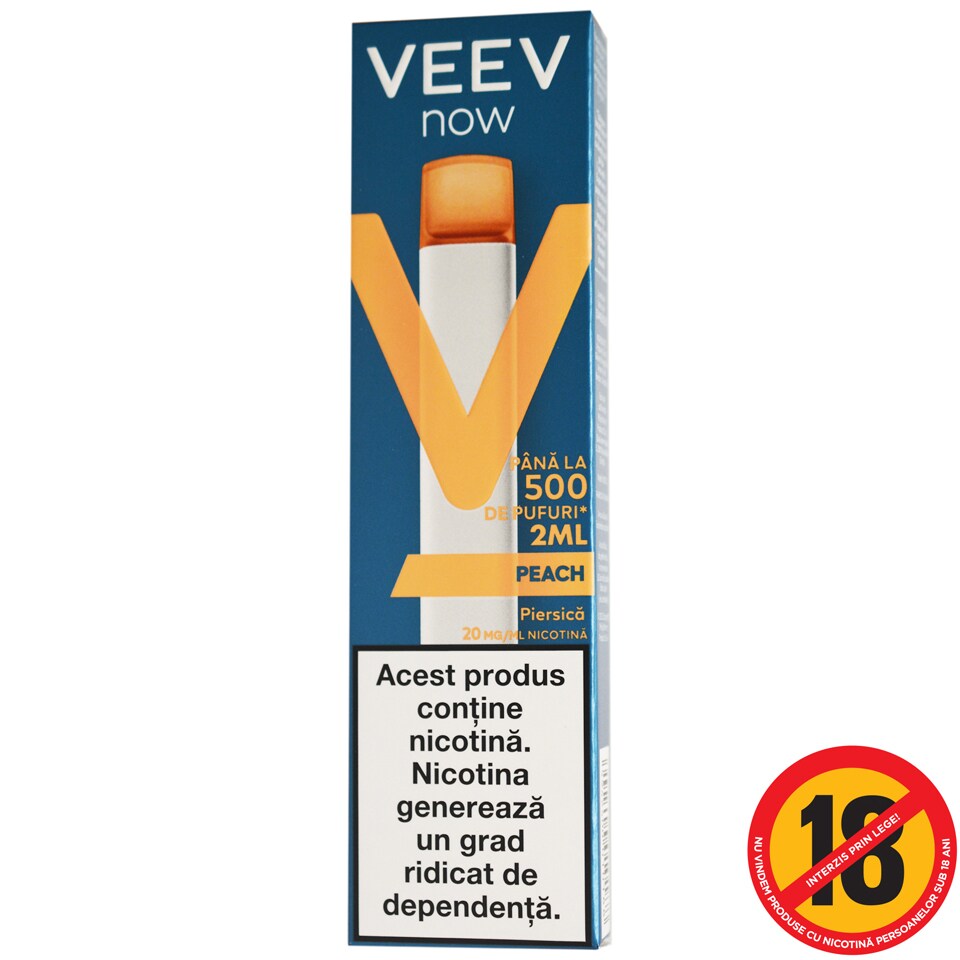 VEEV | NOW | Dispozitiv de vapat Peach | Mega-image