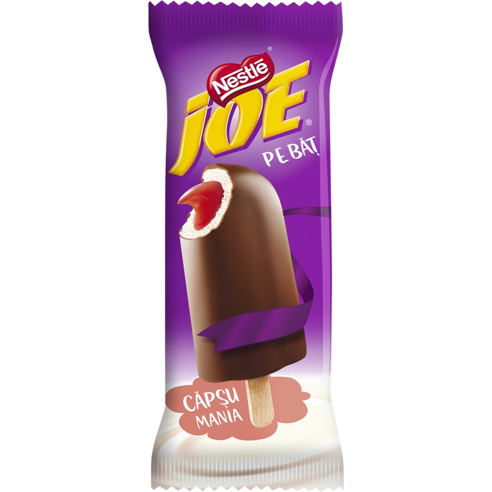 Joe | Inghetata cu vanilie si sirop de capsuni 58g | Mega-image