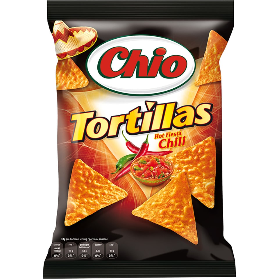Chio | Tortilla chips hot chilli 75g | Mega-image