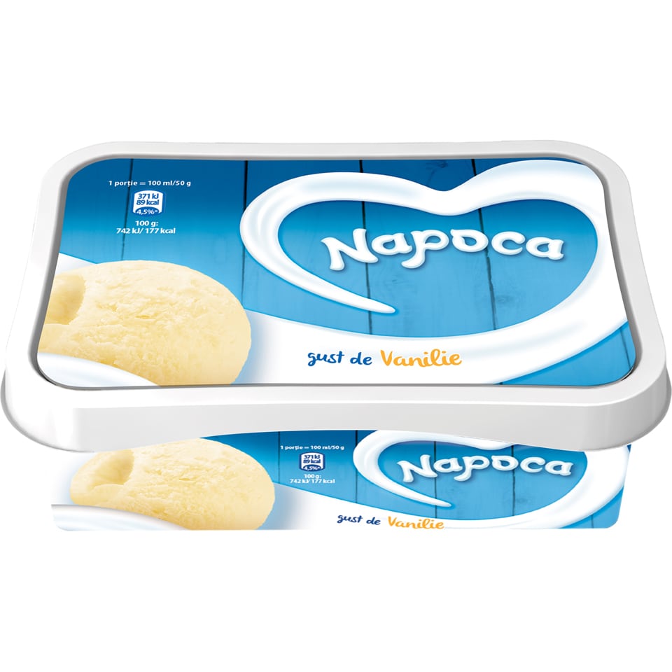 Napoca | Inghetata vanilie 450g | Mega-image