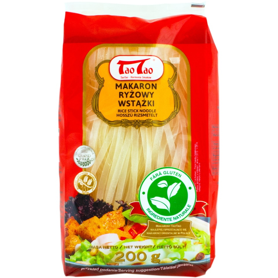 Tao Tao | Fidea de orez panglica fara gluten 200g | Mega-image