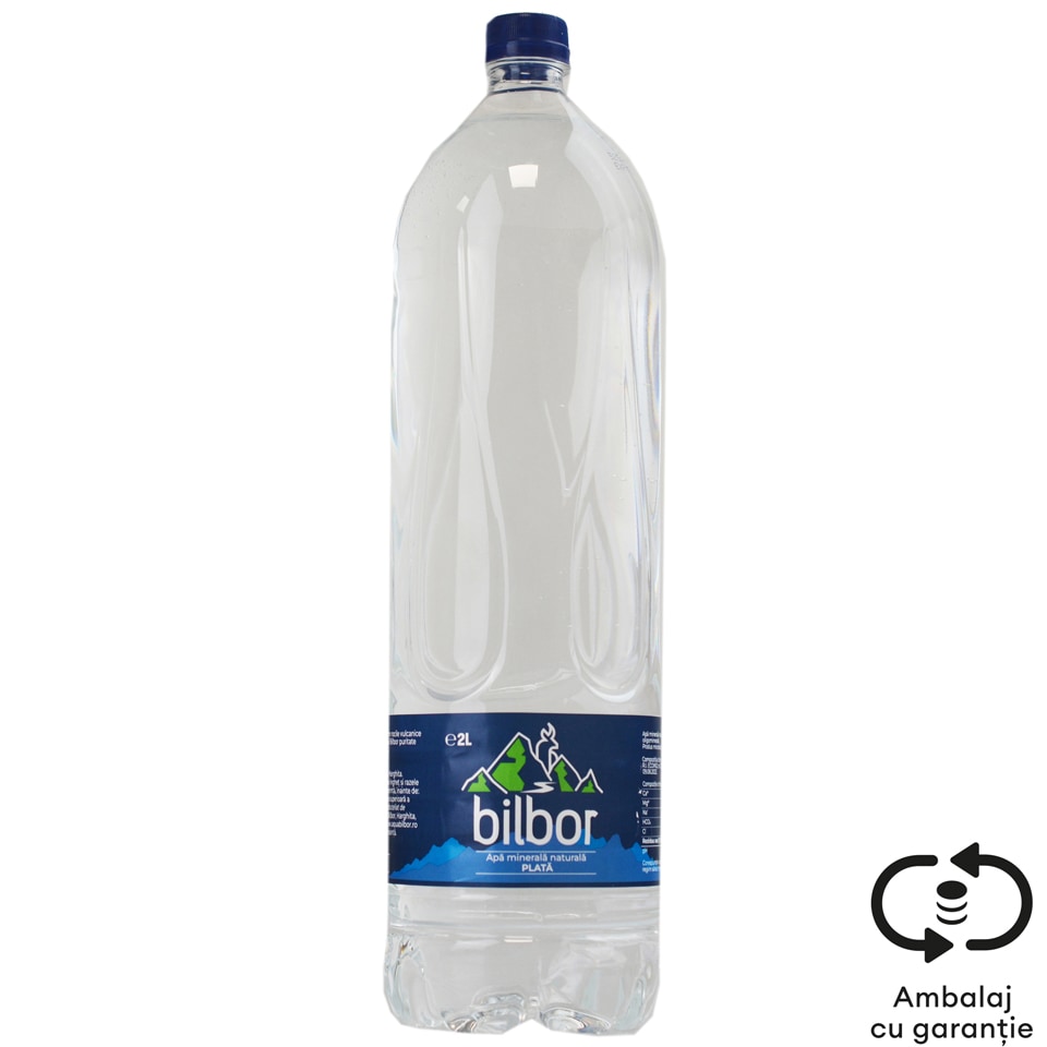 Bilbor | Apa minerala naturala plata 2L | Mega-image