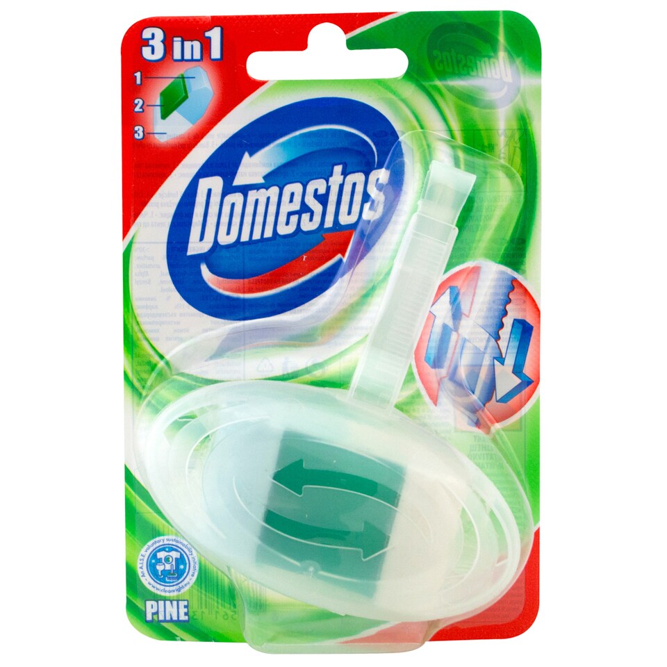 Domestos | Solutie igienizare wc rimblock pine 40g | Mega-image