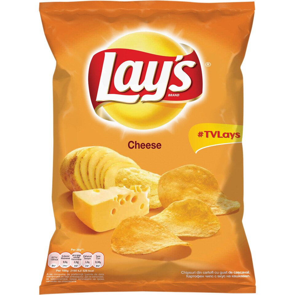 Lay's | Chipsuri din cartofi cu aroma de cascaval 155g | Mega-image