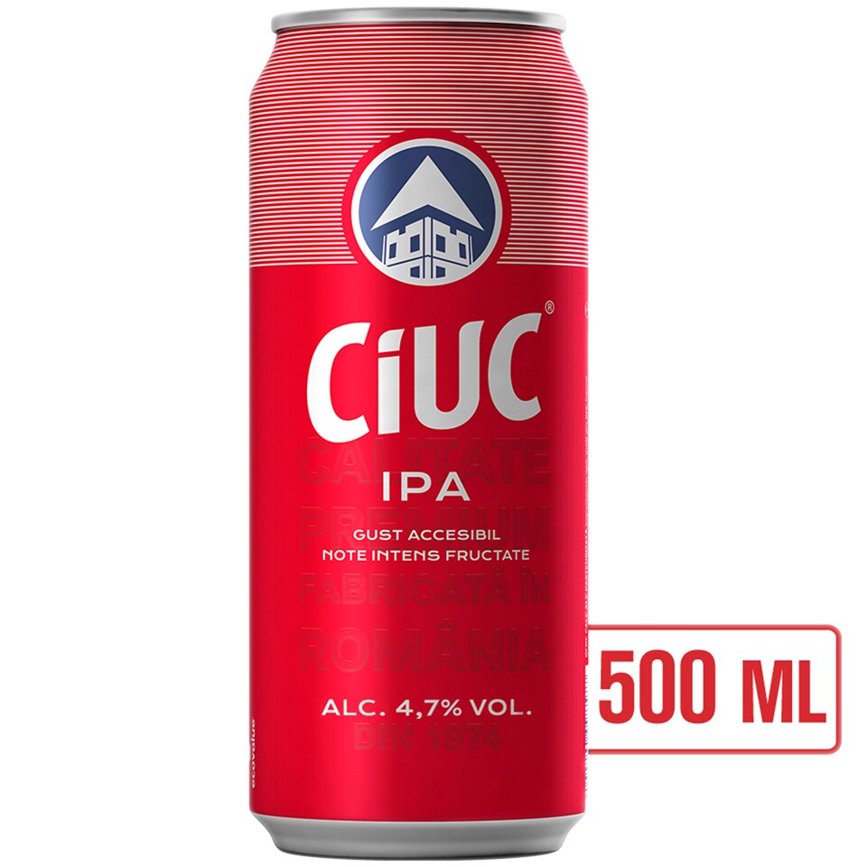 Ciuc IPA | Bere Pale Ale pasteurizata 0.5L | Mega-image