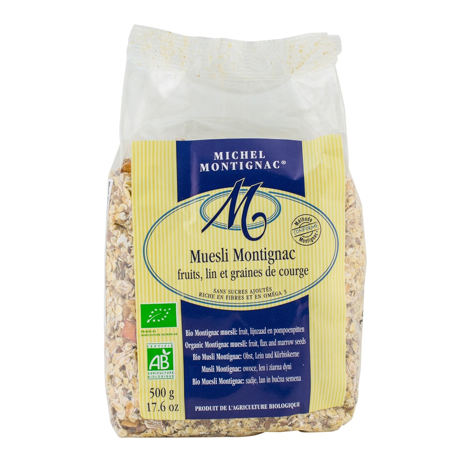 Michel Montignac | Muesli bio 500g | Mega-image