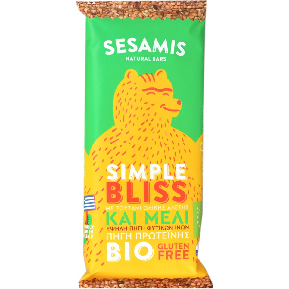 Sesamis | Baton cu susan si miere Eco 40g | Mega-image
