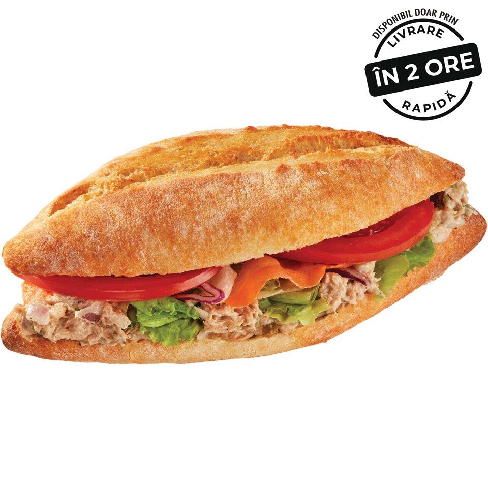 Mega Apetit | Sandwich cu ton 210g | Mega-image