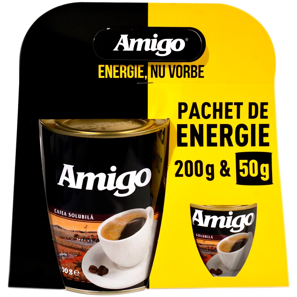 Amigo | Pachet cafea solubila 250g | Mega-image