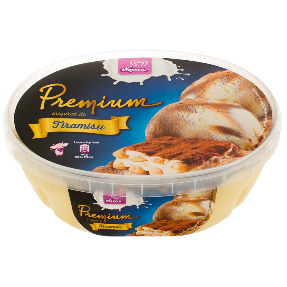 Napoca | Inghetata premium tiramisu 450g | Mega-image