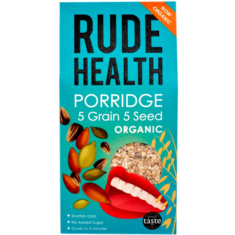 Rude Health | Porridge bio 5 seminte si 5 cereale 500g | Mega-image