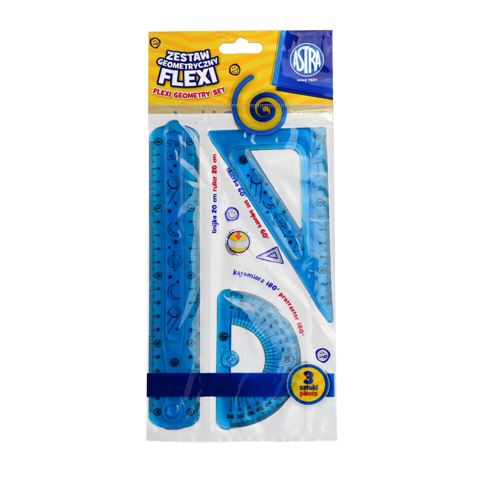 Astra | Set flexibil geometrie, diverse culori | Mega-image