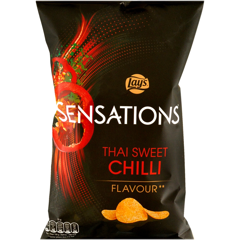 Lay's | Sensations | Chipsuri din cartofi cu aroma de chilli dulce Thai ...