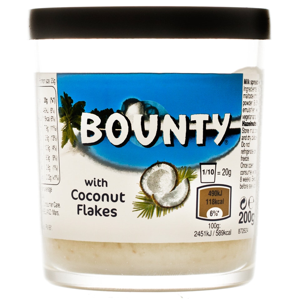 Bounty | Crema tartinabila de ciocolata 200g | Mega-image