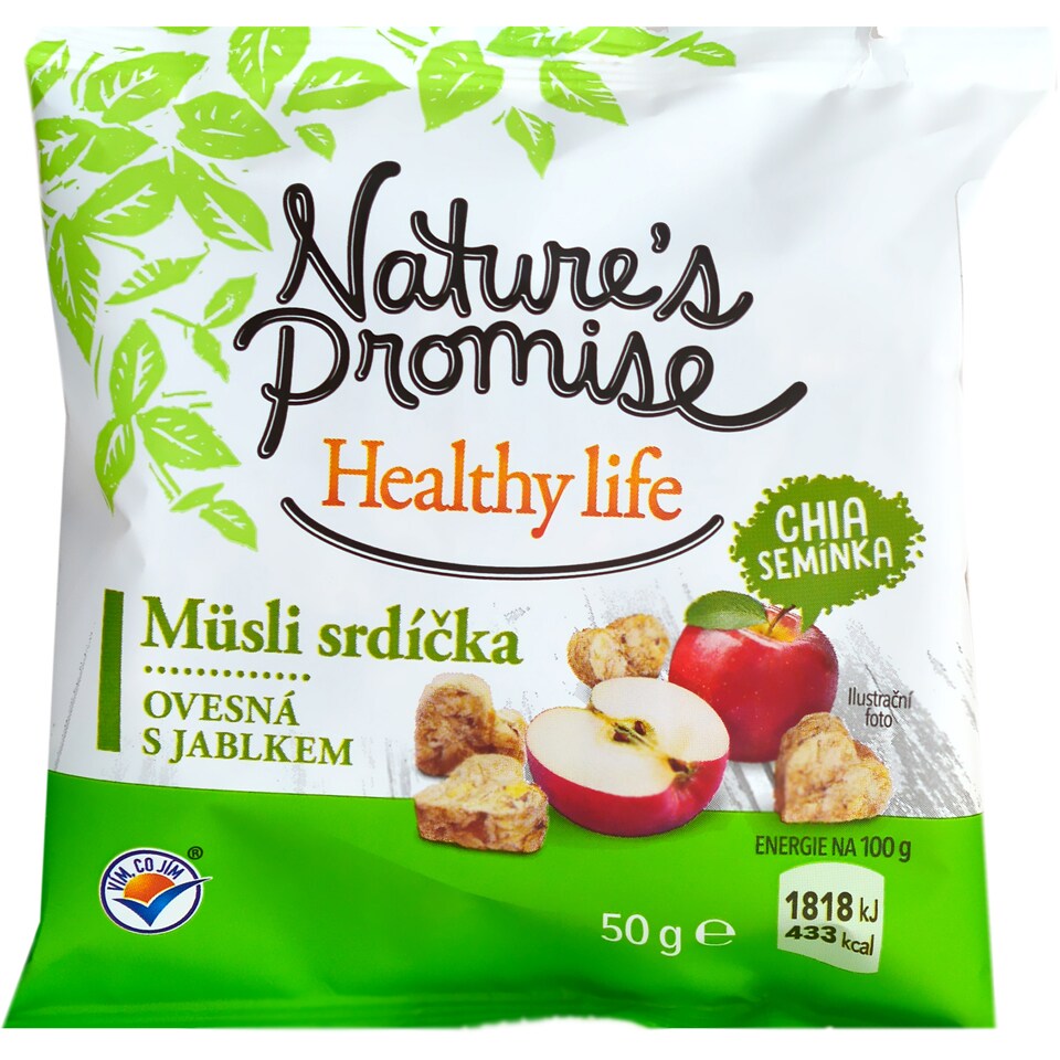 Nature's Promise Healthy Life | Musli cu chia & mar 50g | Mega-image