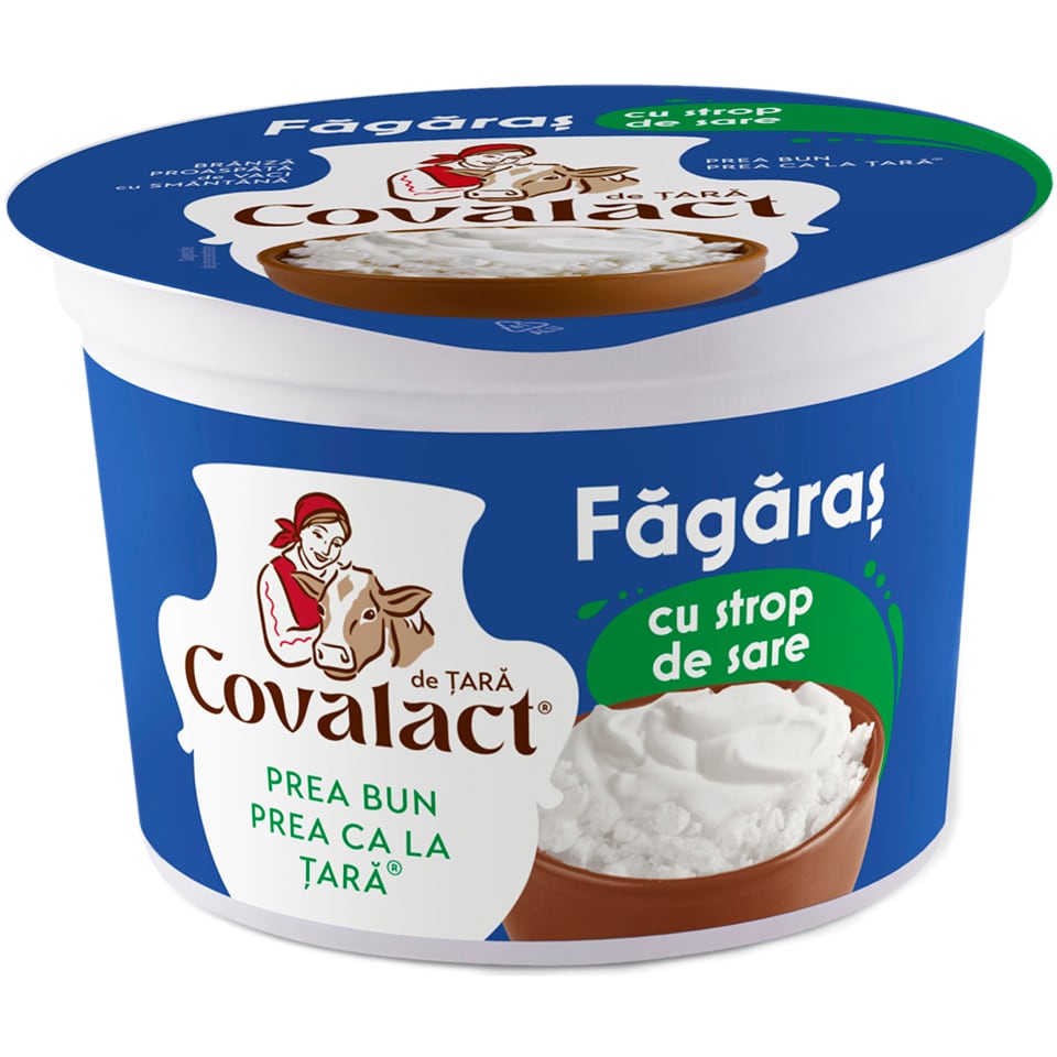 Covalact de Tara | Branza Fagaras si un strop de sare 185g | Mega-image