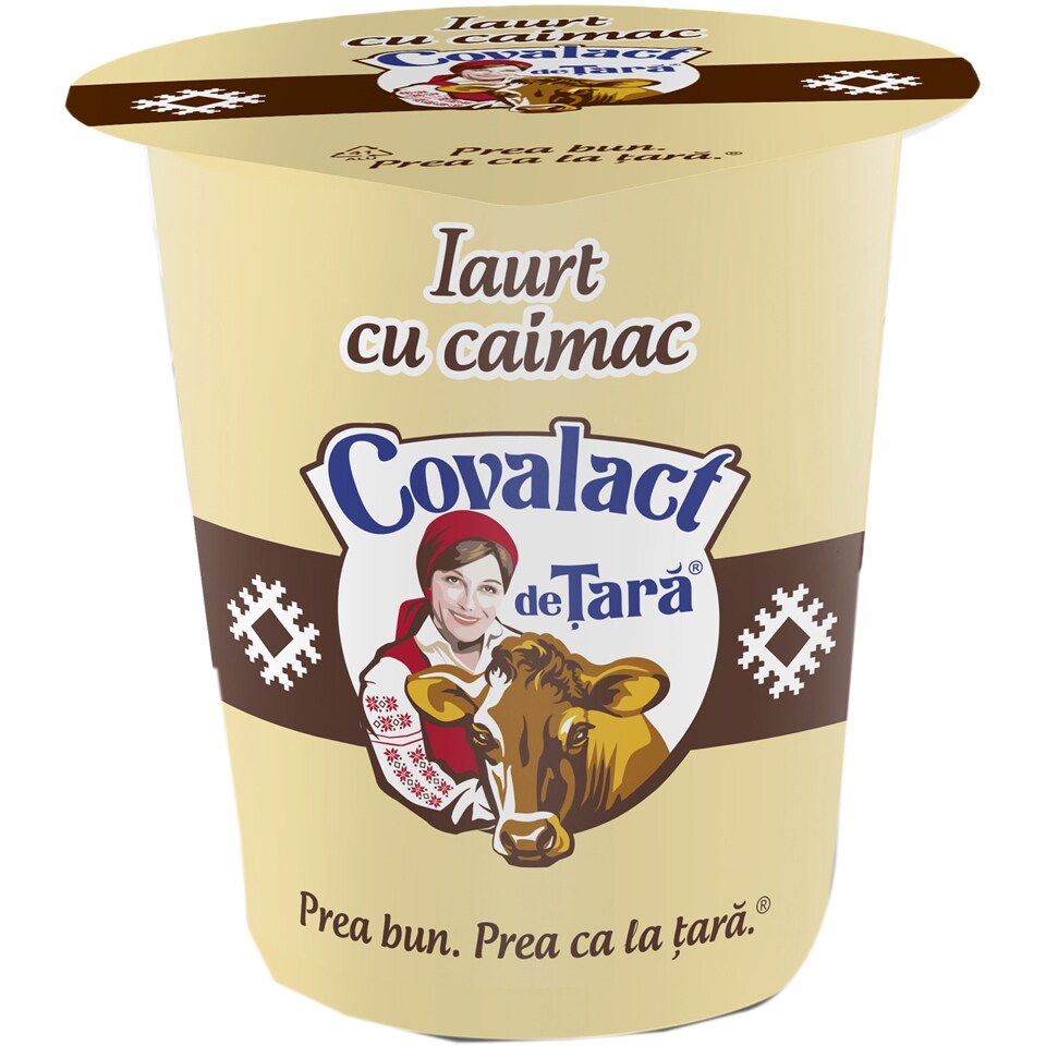 Covalact de Tara | Iaurt cu caimac 140g | Mega-image