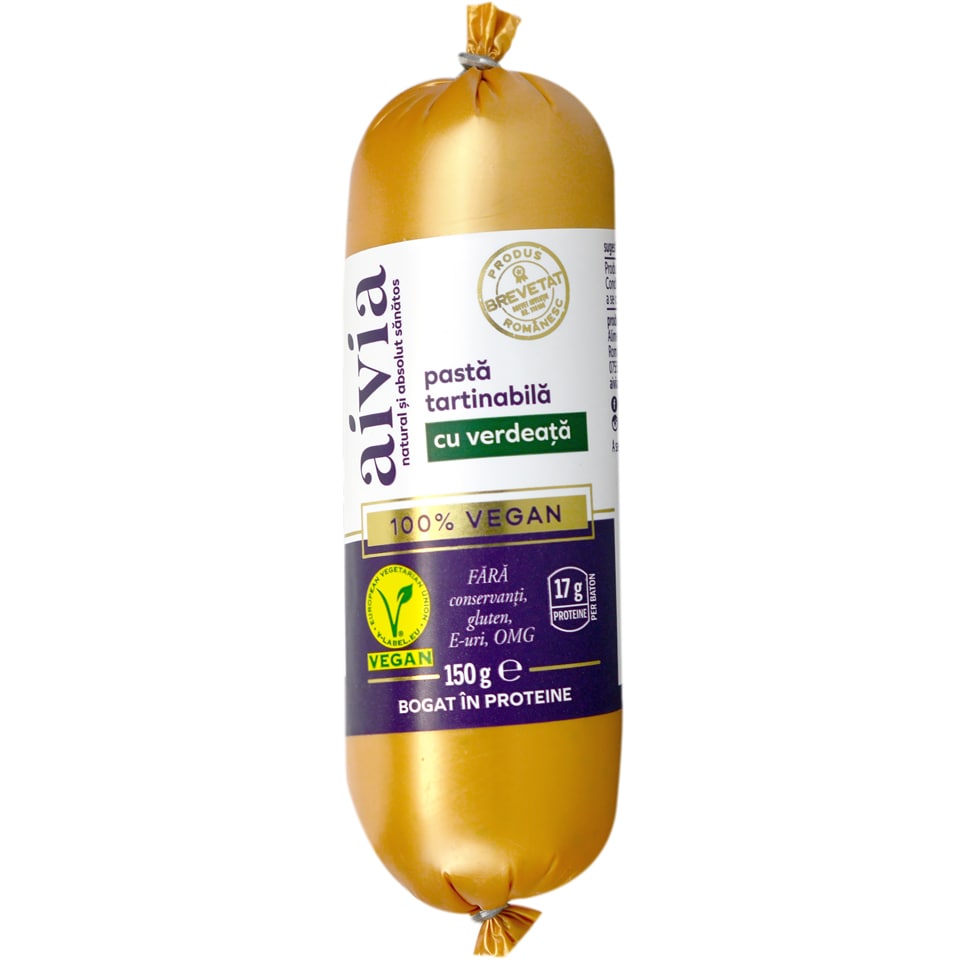 Aivia | Pasta tartinabila vegana cu verdeata 150g | Mega-image