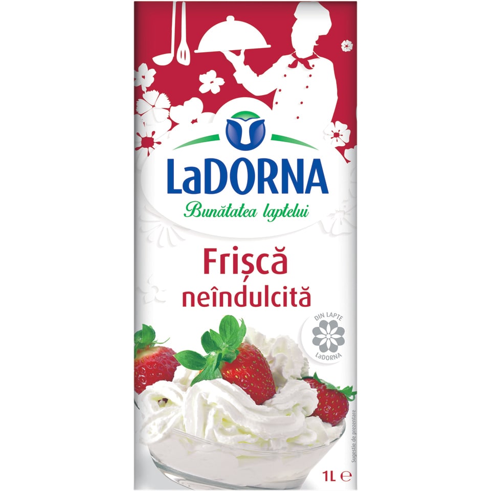 LaDORNA | Frisca neindulcita 32% grasime 1L | Mega-image