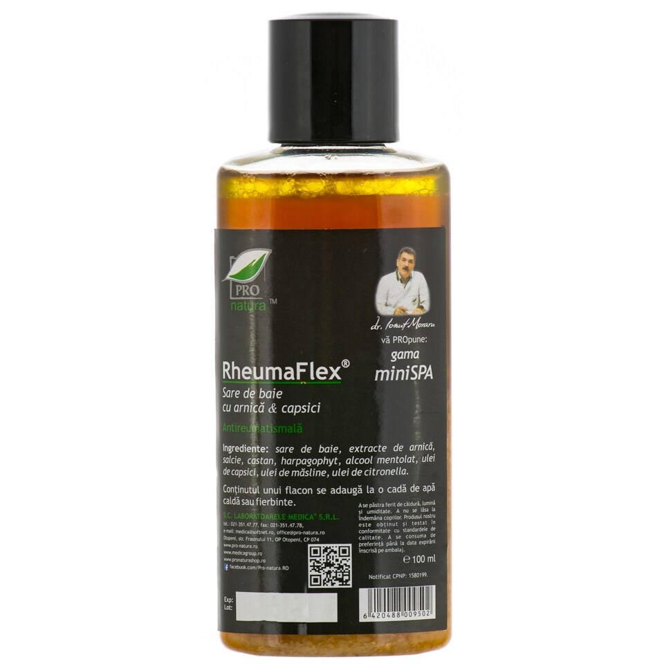 Pro Natura | Sare de baie rheumaflex 100ml | Mega-image