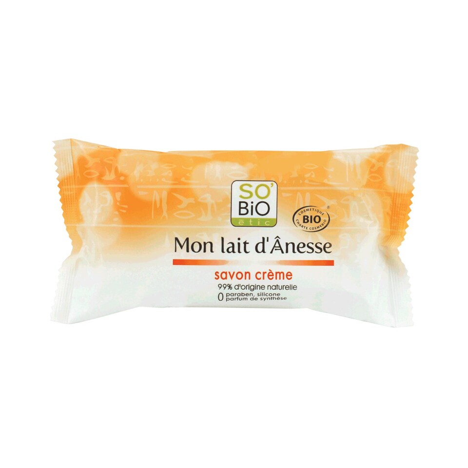 So'Bio | Sapun crema cu lapte de magarita eco 100ml | Mega-image