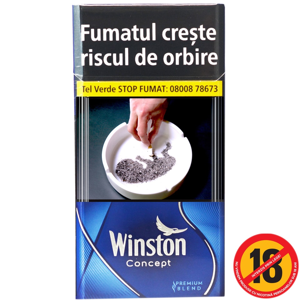 Winston | Tigari Concept Blue | Mega-image