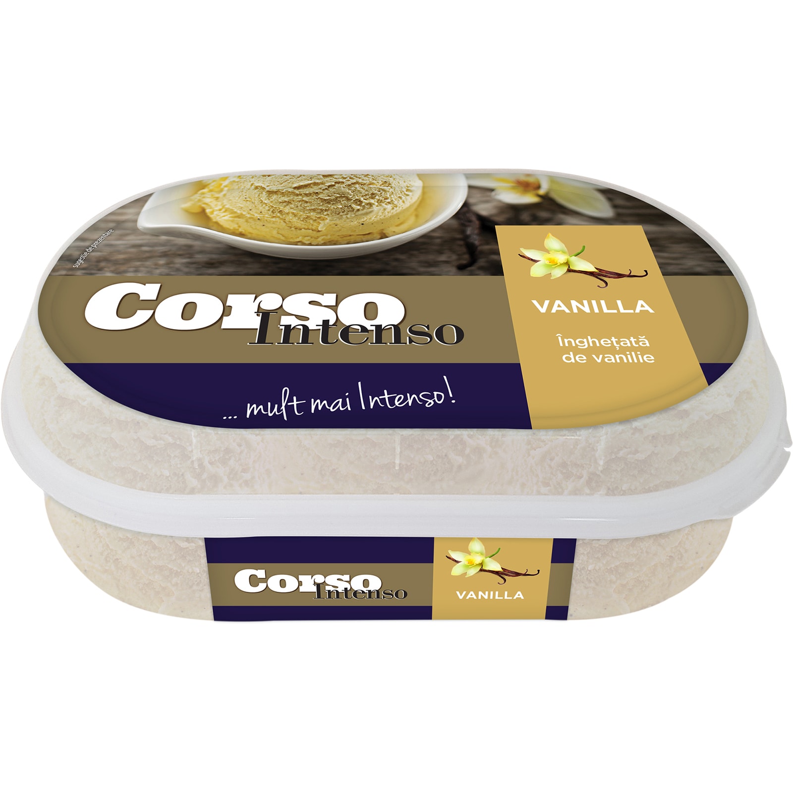 Corso | Intenso | Inghetata de vanilie 330g | Mega-image