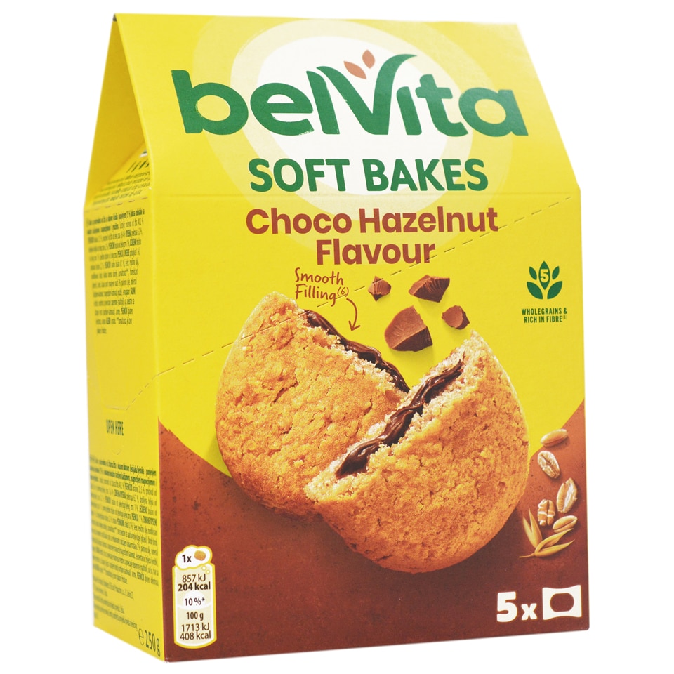 Belvita | Biscuiti Soft bakes cu ciocolata 250g | Mega-image