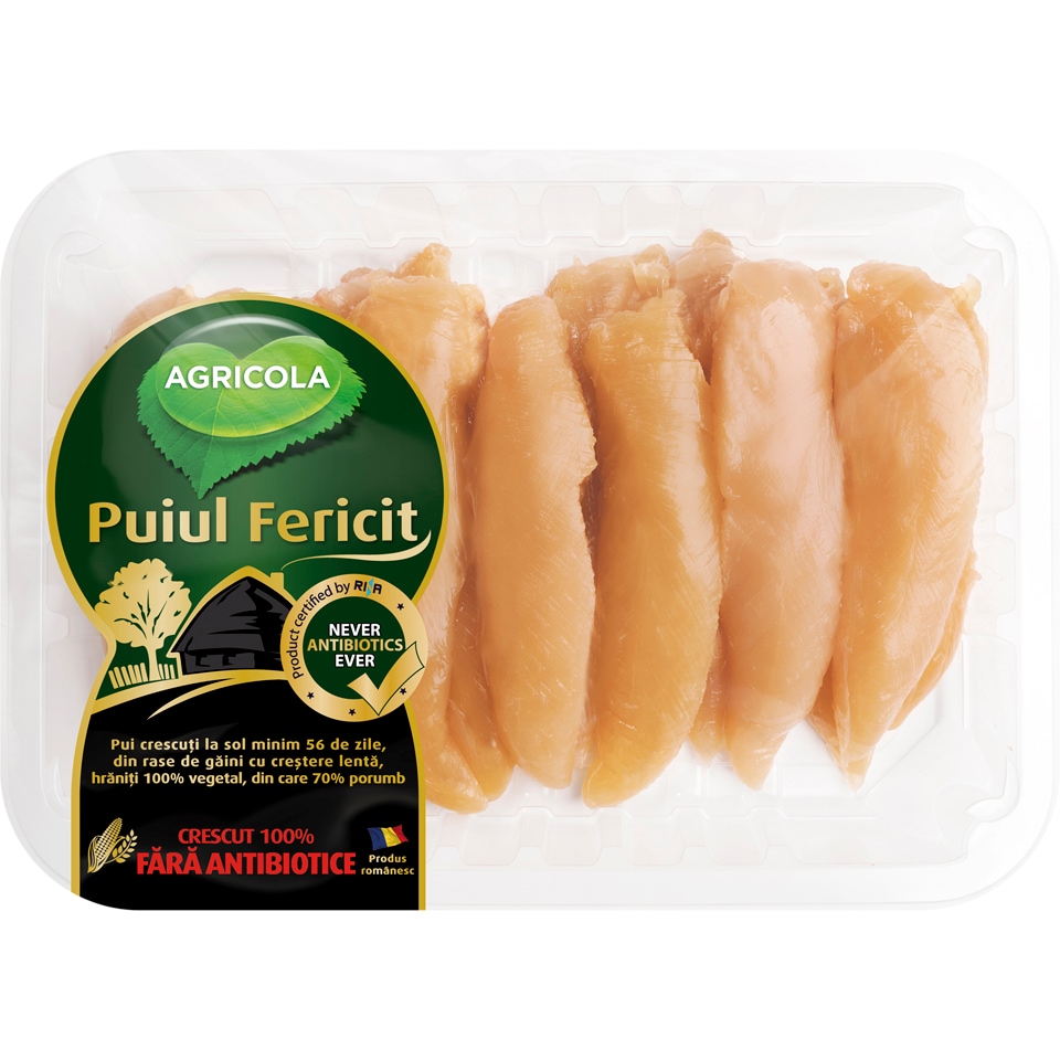 Agricola | Puiul fericit | File interior din piept de pui | Mega-image