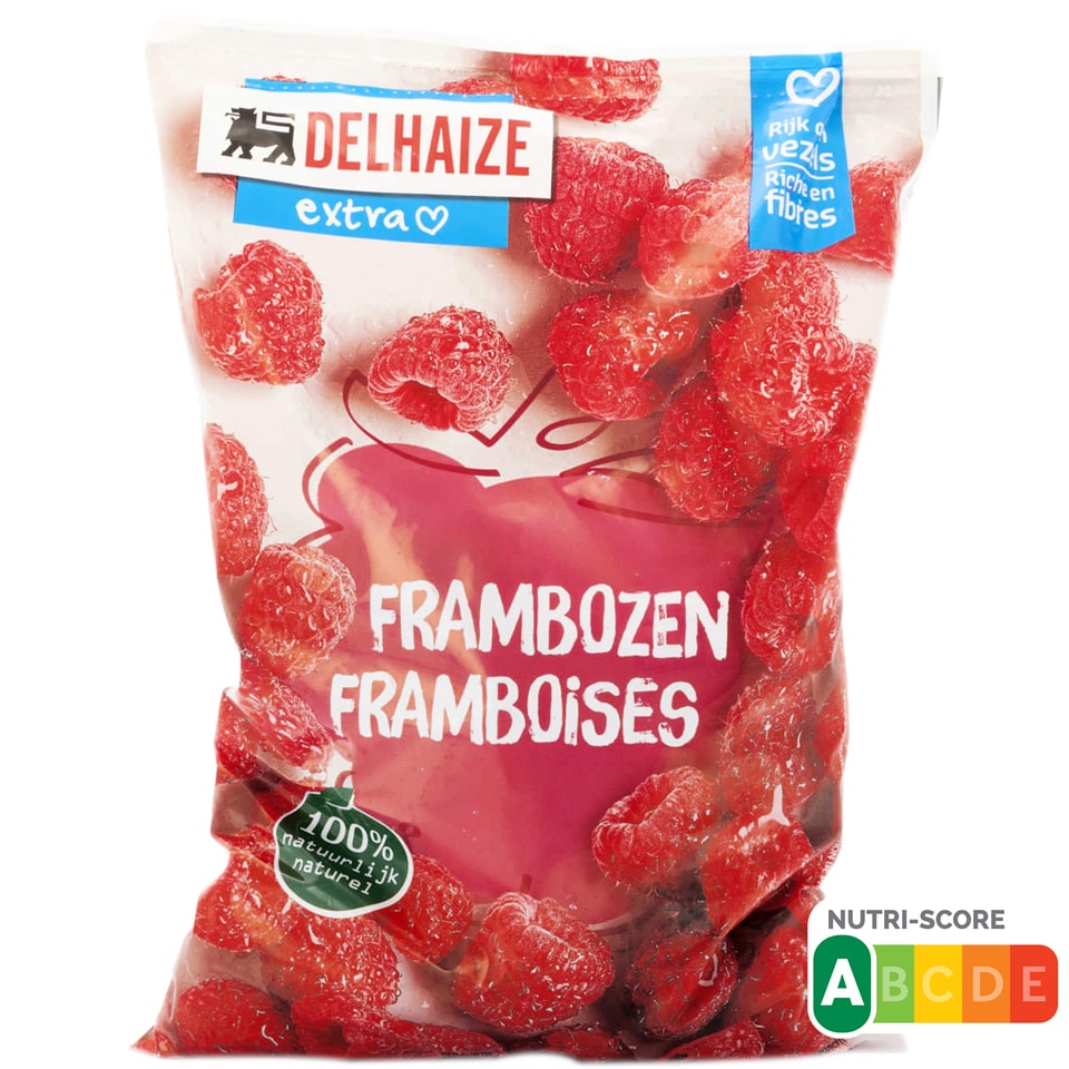 Delhaize | Zmeura congelata 1kg | Mega-image