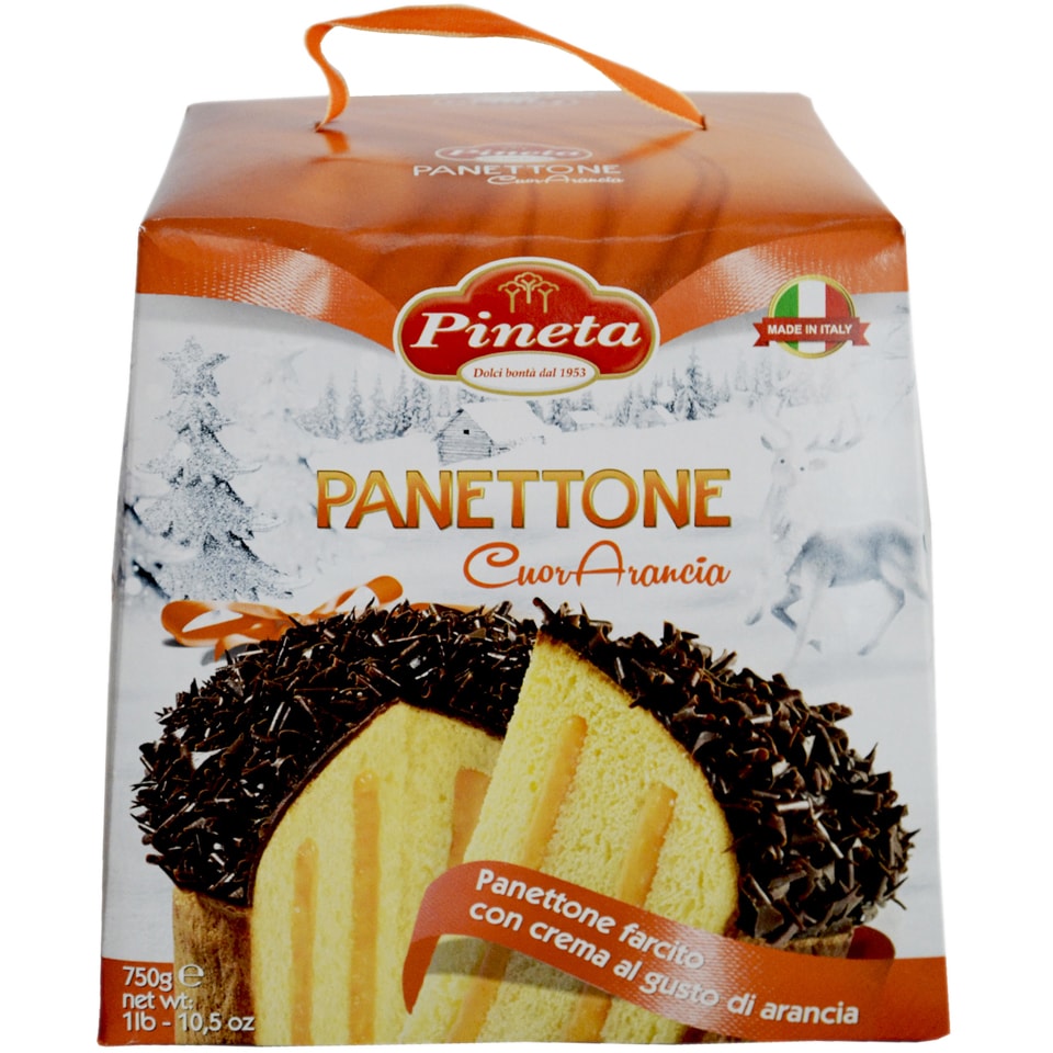 Pineta | Panettone | Panettone cu crema de portocale 750g | Mega-image