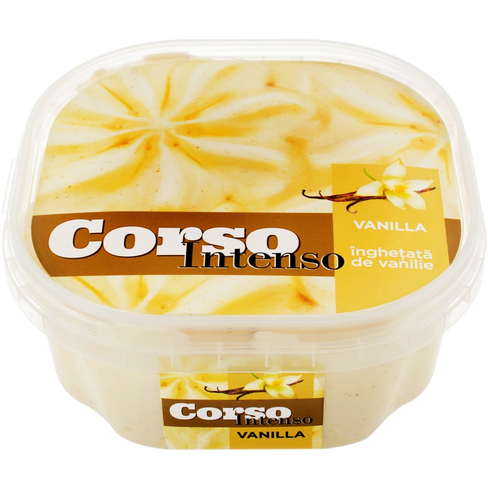 Corso | Intenso | Inghetata de vanilie 500ml | Mega-image
