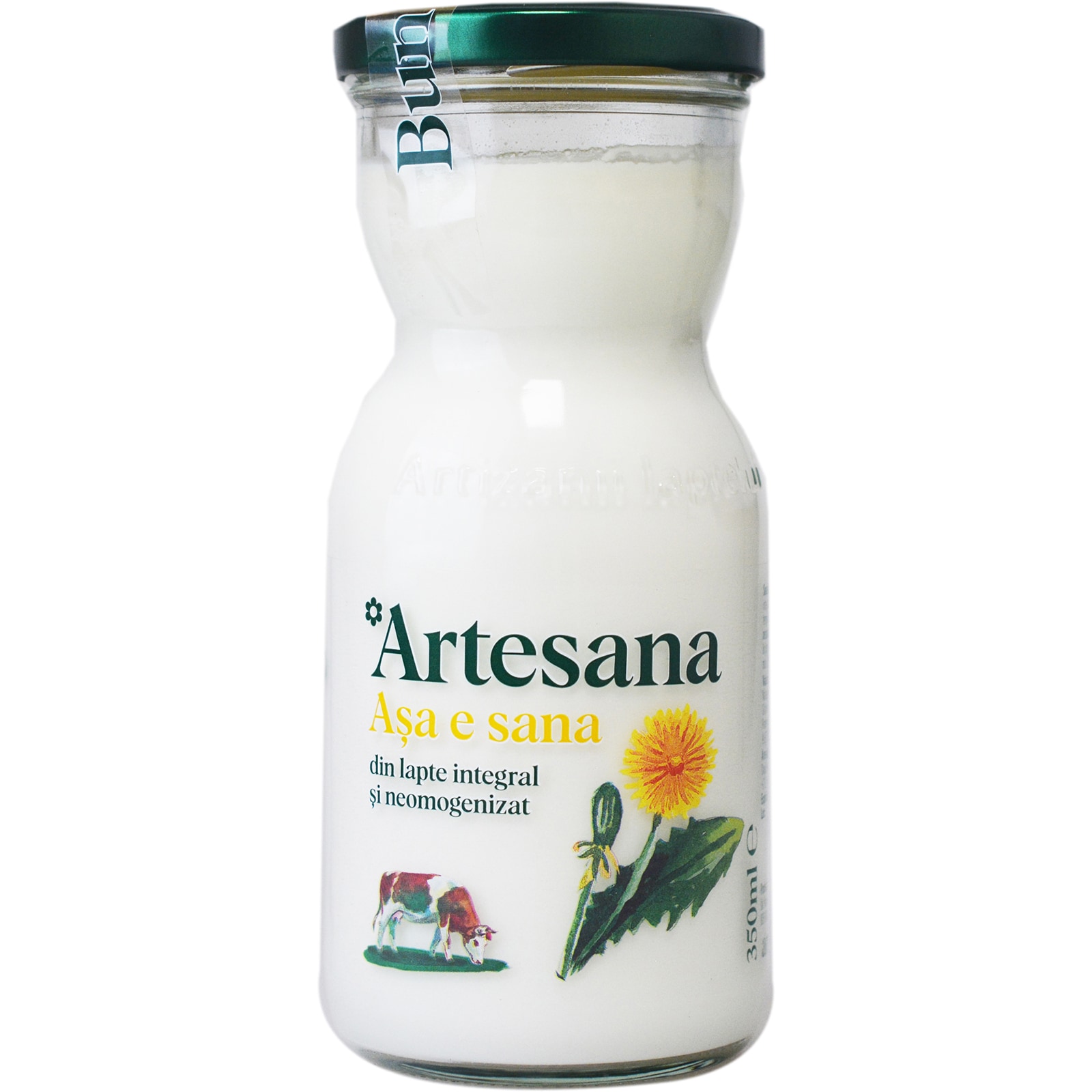 Artesana | Sana din lapte de vaca, minim 3.% grasime 350ml | Mega-image
