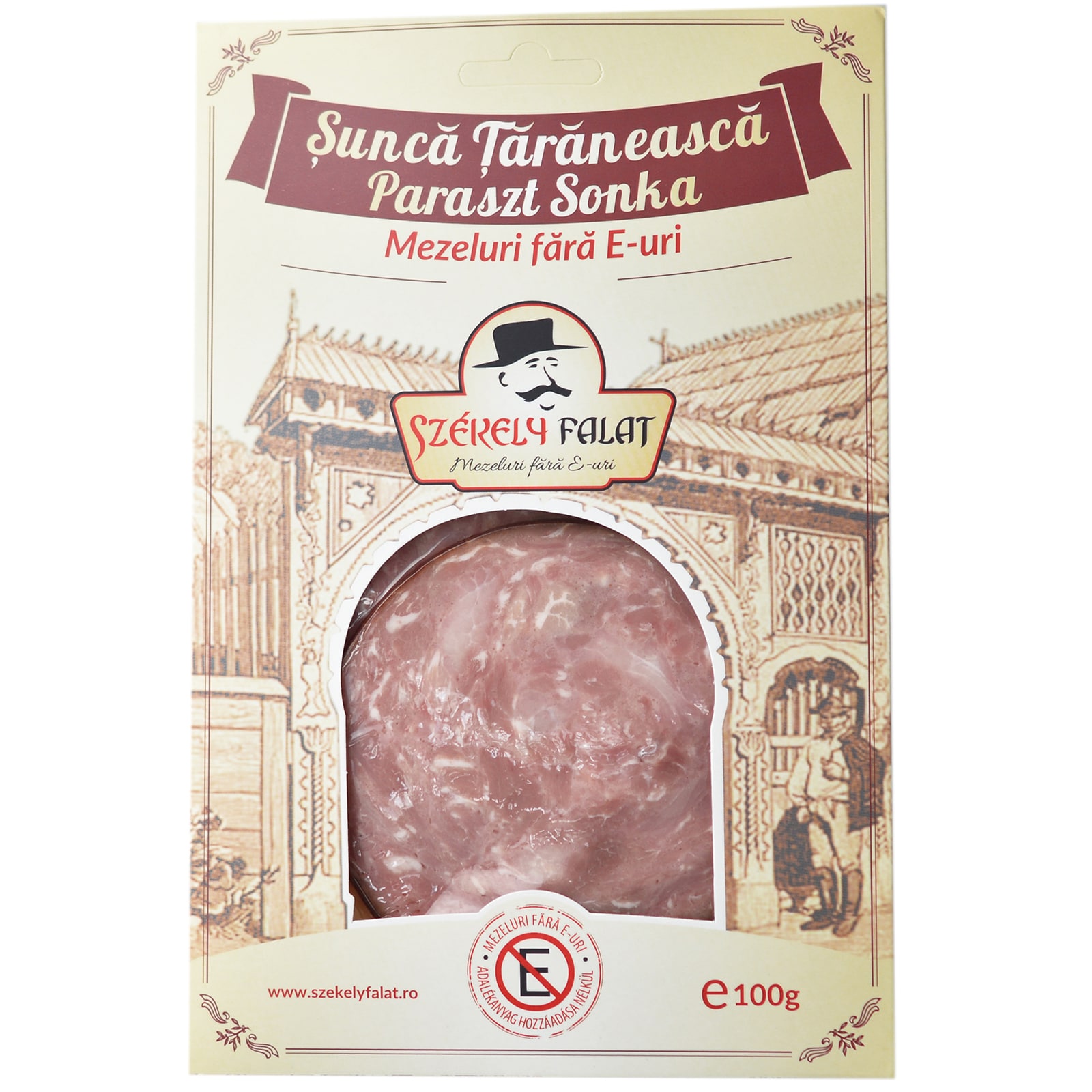 Szekely falat | Sunca taraneasca Paraszt Sonka 100g | Mega-image