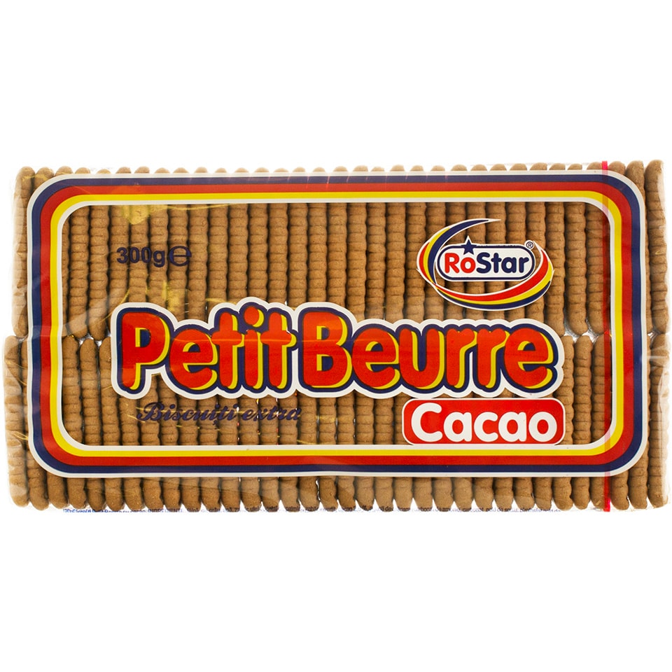 RoStar | Petit Beurre | Biscuiti cu cacao 300g | Mega-image